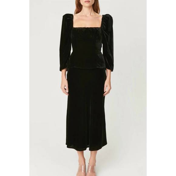 RHODE | Skirts | New Rhode Tommy Skirt In Jet Black | Poshmark